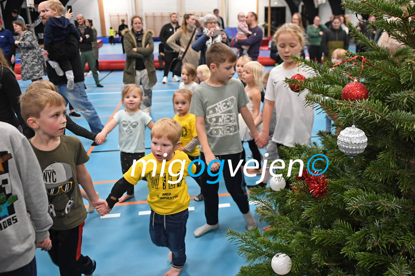 Julemanden kiggede ind