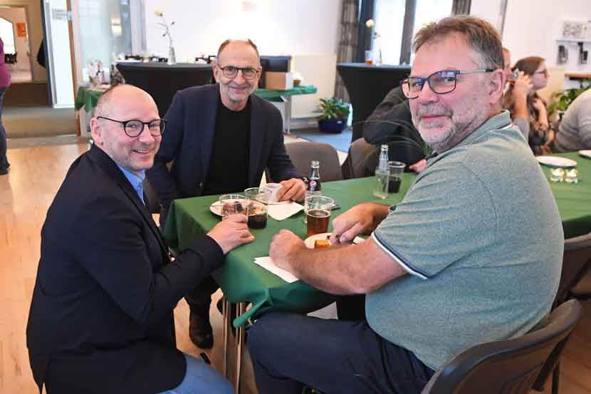 Store smil ved afskeden